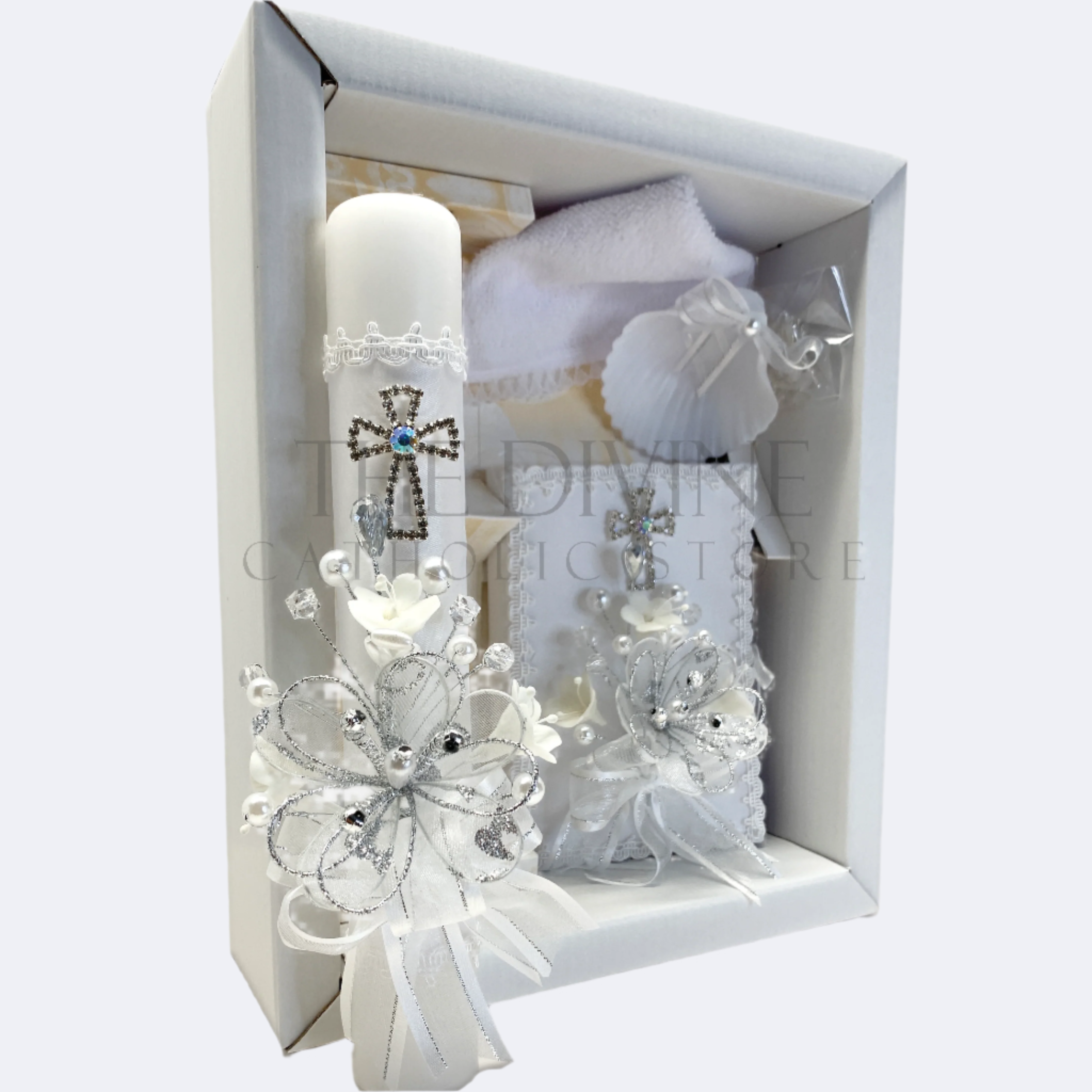 Baptism Candles & Sets | Catholic Baptism Gifts — Divine Catholic